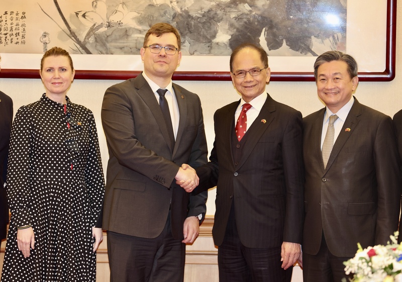 Lithuanian delegation shows solid relations with Taiwan: MOFA-News ...