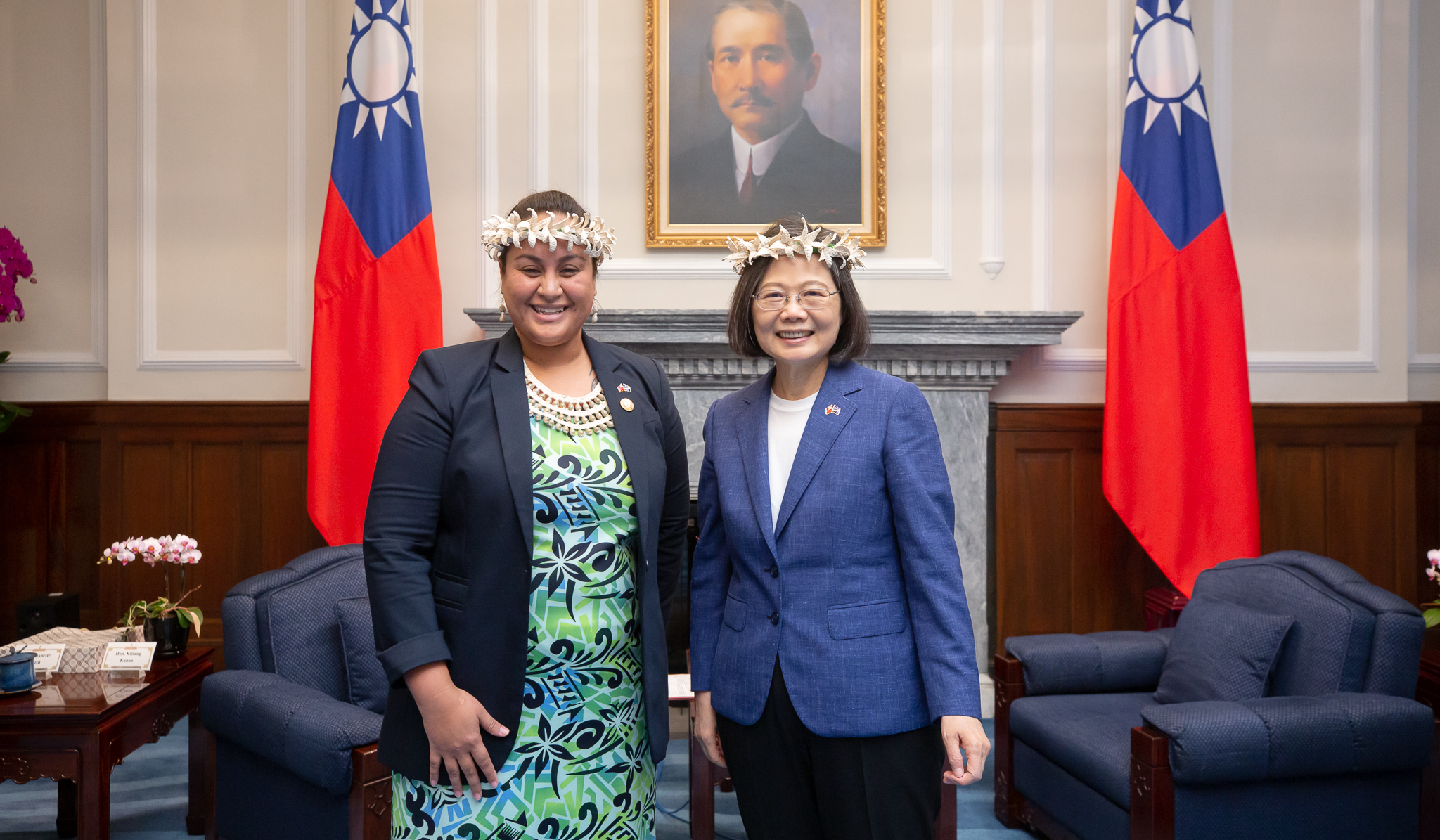 Tsai: Taiwan, Marshall Islands to strengthen global democratic ...