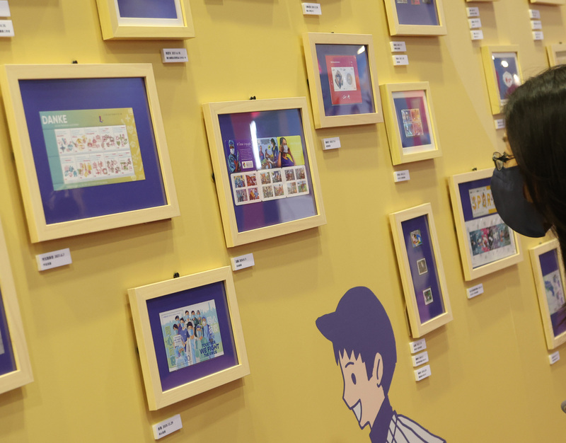 Extremely rare stamps on display at Asian International Stamp ...