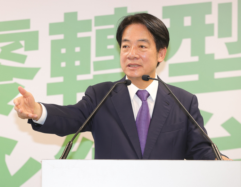 Lai Ching-te unveils five-step strategy to reach net-zero carbon ...