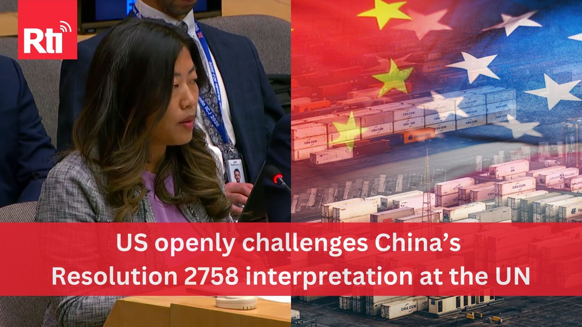 WATCH: US Condemns China's Misinterpretation of Resolution 2758 at the ...