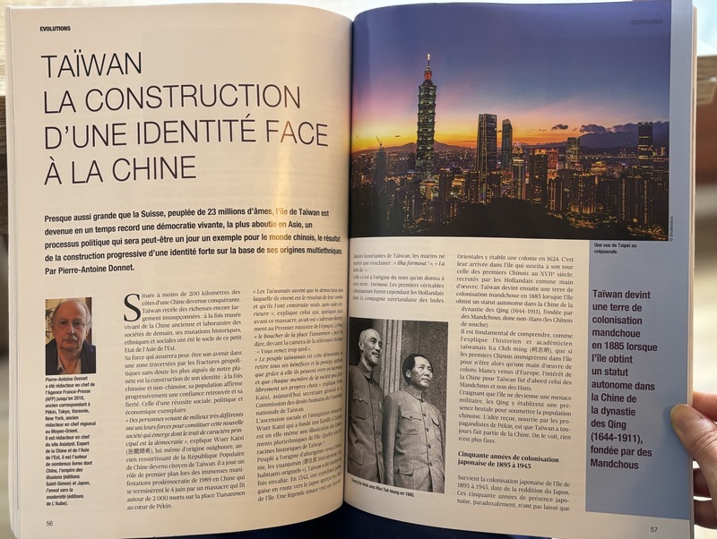 Majalah Perancis "Asia Magazine" Jadikan Taiwan sebagai Kisah Muka ...
