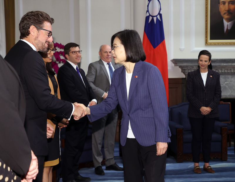 接見加拿大議員訪團 總統盼支持台灣加入CPTPP-新聞-Rti 中央廣播電臺